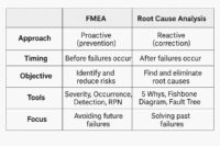 FMEA vs Root Cause Analysis - Key Differences Explained